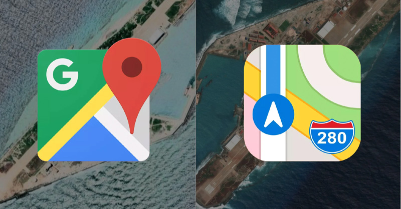 What sets Apple Maps and Google Maps apart?