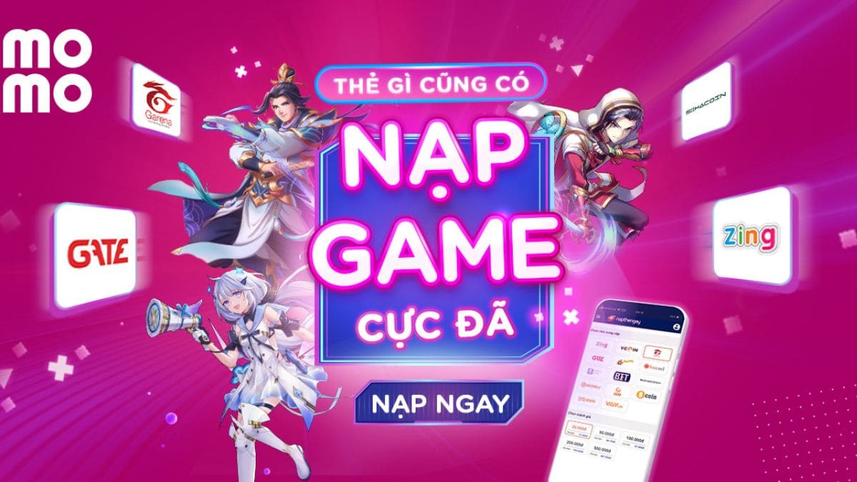 Easy and Convenient Way to Purchase Garena and Zing Cards on Momo