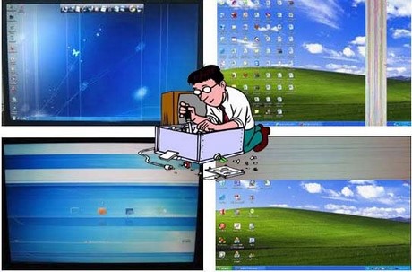 Laptop Screen Issue: Horizontal and Vertical Lines