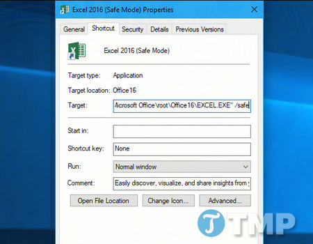 Opening Word, Excel, and PowerPoint in Safe Mode
