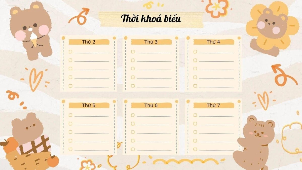 Crafting Schedule Wallpapers for Phones and Computers