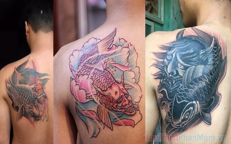 The Most Beautiful Demon-Faced Koi Fish Tattoos of 2024