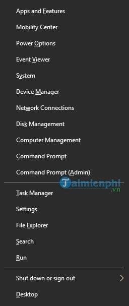 Adding Control Panel to Windows 10 Power Menu using Win X Menu Edit