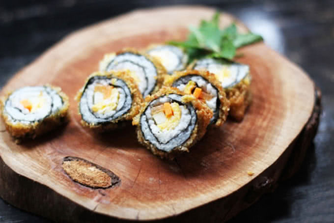 Discover the Crispy and Tender Delight of Fried Kimbap