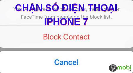How to Block Phone Numbers on iPhone 7