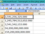How to Display Thousand Separators in Excel 2003