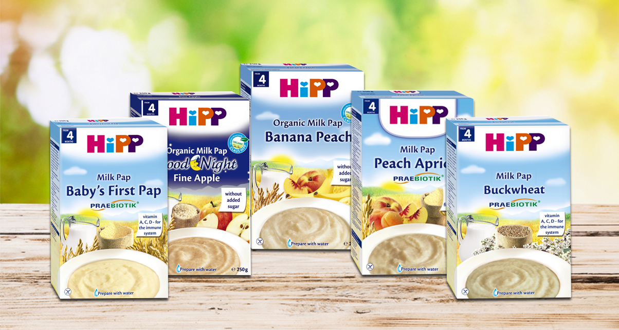 Which Hipp baby food is best for a 5-month-old?