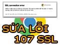 Fixing Error 107 on Google Chrome Web Browser