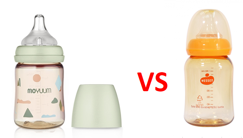 Moyuum vs. Wesser: Unveiling the Ultimate Baby Bottle Showdown