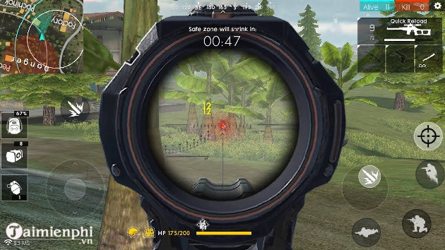 List of Guns with Built-in Scopes in Free Fire