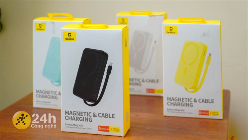 Trên tay Baseus 30W PPCXM10T: Sạc dự phòng tiện ích, công suất 30 W