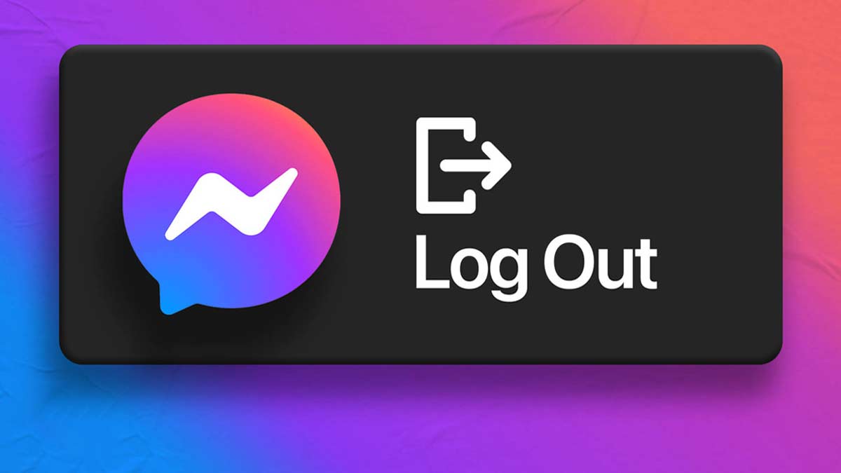 Logging out of Messenger on Phones and Computers