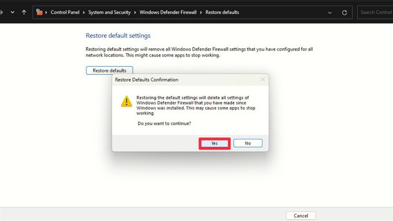 Resetting Windows Defender (Windows Security) on Windows 11