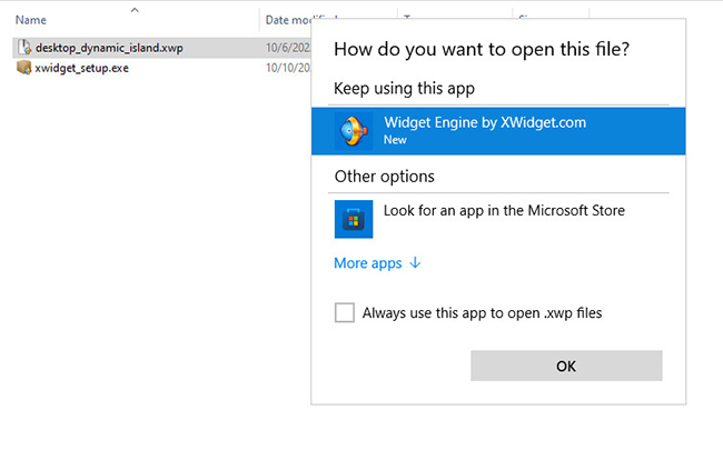 Setting up Dynamic Island on Windows