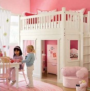 Most unique bunk bed designs for little girls in 2016
