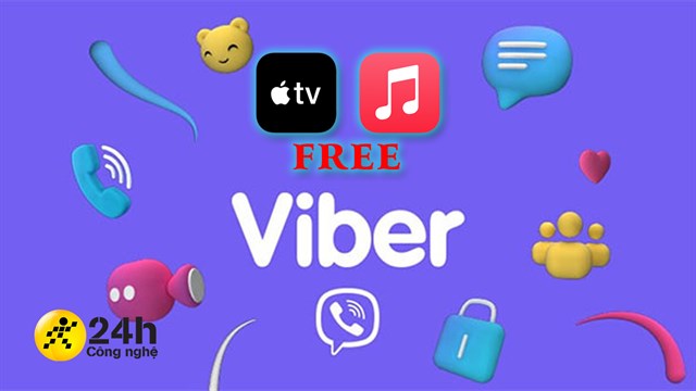 Bí mật nhận 3 tháng sử dụng miễn phí Apple TV+ và Apple Music qua Viber