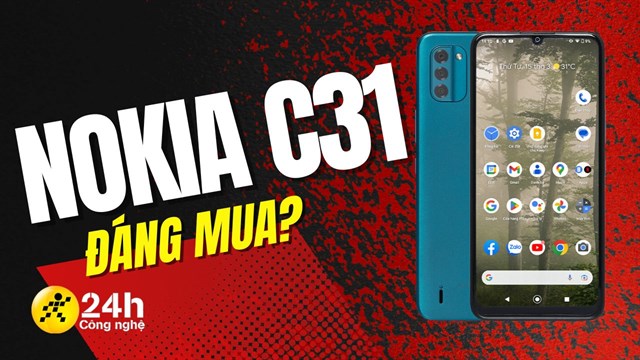 Những Điều Nổi Bật Của Nokia C31 Ở Mức Giá Hơn 2 Triệu