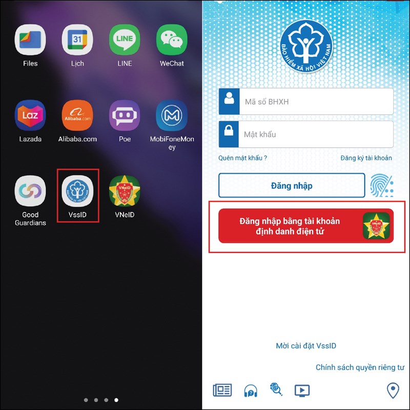 Unlocking VssID with the Ease of VNeID Account