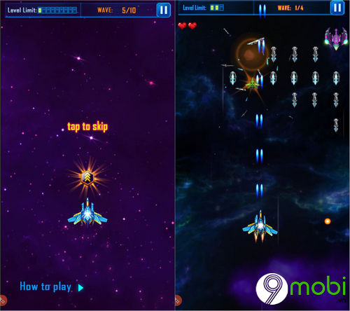 Guide on downloading and playing Galaxy Sky Shooting on iPhone and Andr
