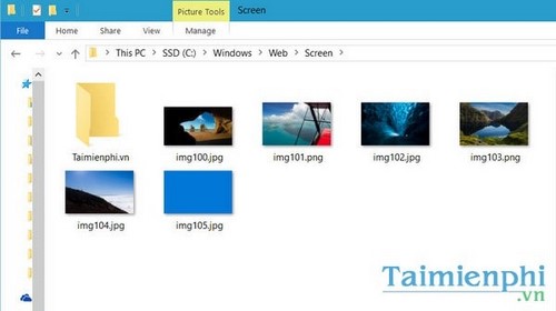 Explore Windows 10 Backgrounds: Unveiling the Default Wallpaper Folder ...
