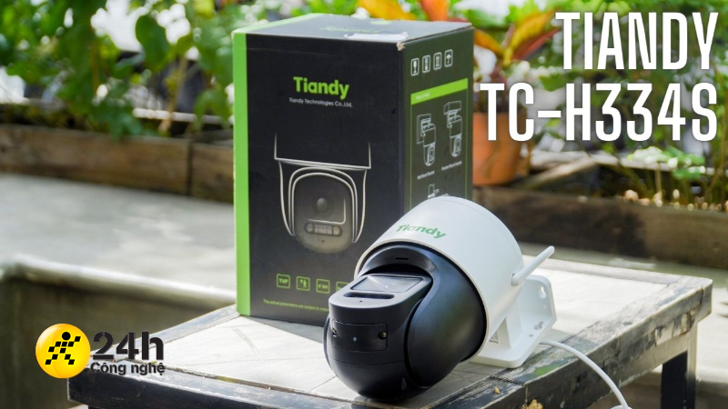 Đánh giá TIANDY TC-H334S: Thiết kế nhỏ gọn, góc nhìn rộng lớn