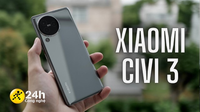Khám phá Xiaomi CIVI 3: Thiết kế độc đáo, Dimensity 8200-Ultra, camera ...