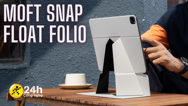 Trải nghiệm Moft Snap Float Folio: Bao da tích hợp chân đế linh hoạt ...