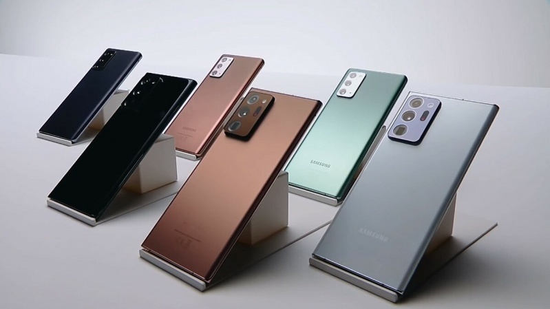 Exploring the Galaxy Note 20 and Note 20 Ultra's Color Palette