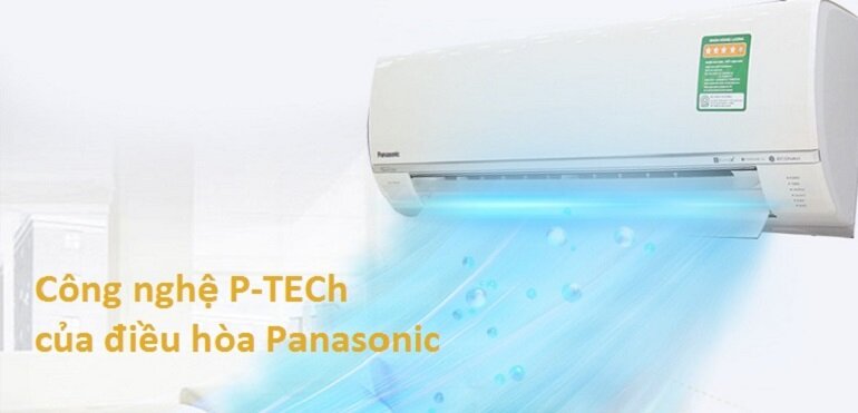 What is the function of P-TECh technology on Panasonic air conditioners ...