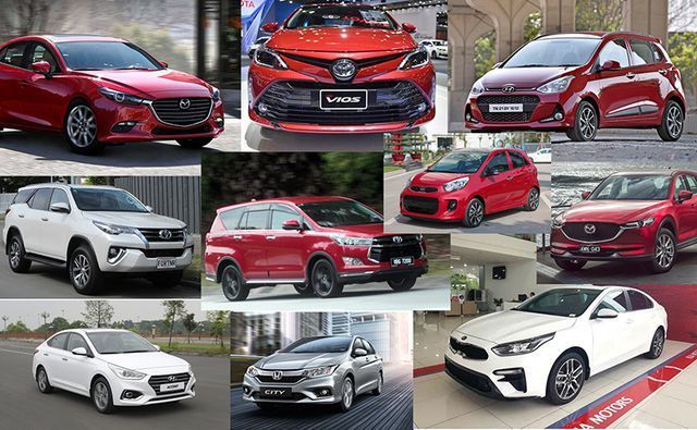 Top 10 best-selling cars worldwide in the first half of 2019 - Mytour.vn