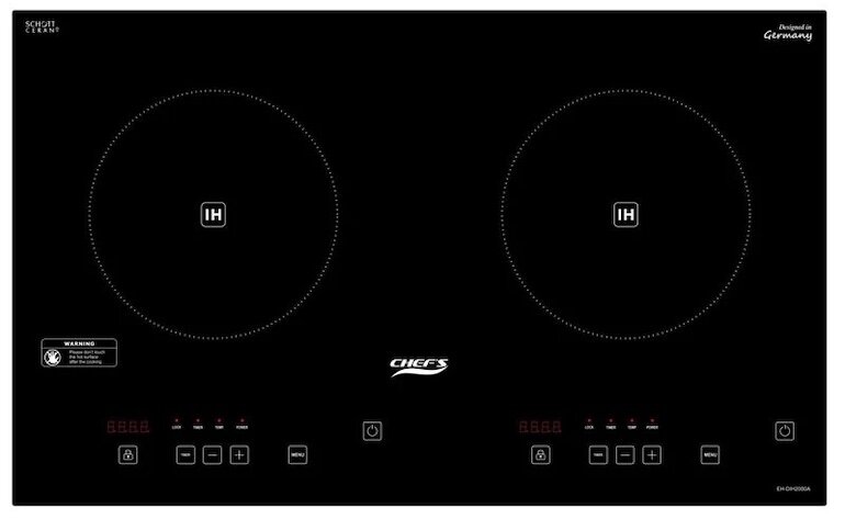 Top 3 Best-Priced Chef's Double Induction Cooktops in the Market ...