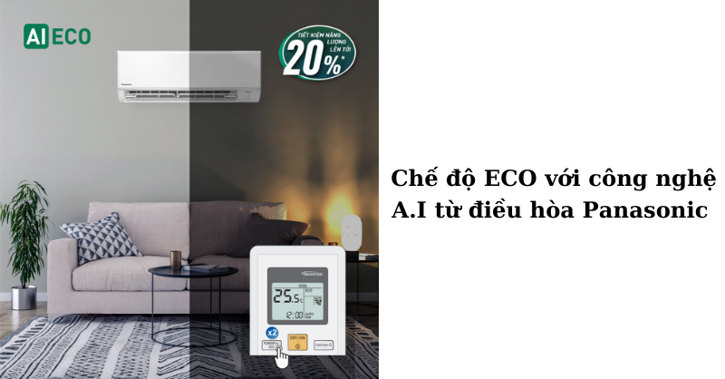 Explore Panasonic AI.ECO smart energy-saving technology