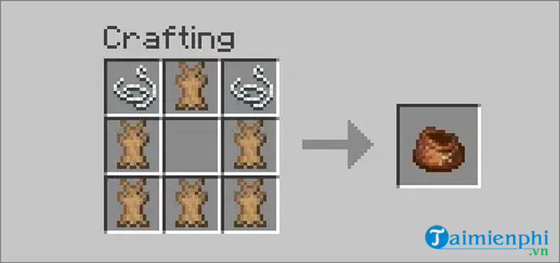 How to Craft Bags in Minecraft 1.20, Making Simple Item Storage Bags