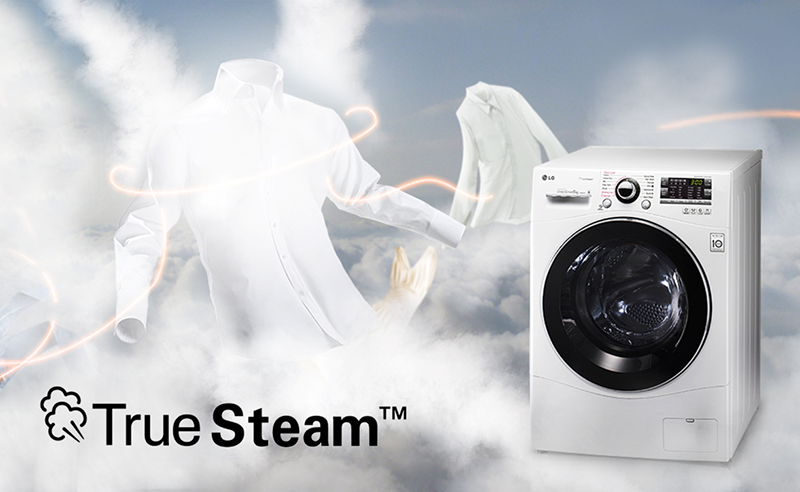 Explore the hot water washing feature of LG washing machines