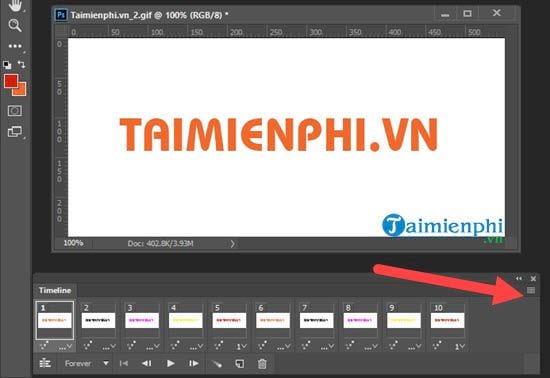 Merging Two GIF Images Using Photoshop