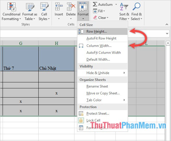Achieving Elegant Row and Column Alignment in Excel