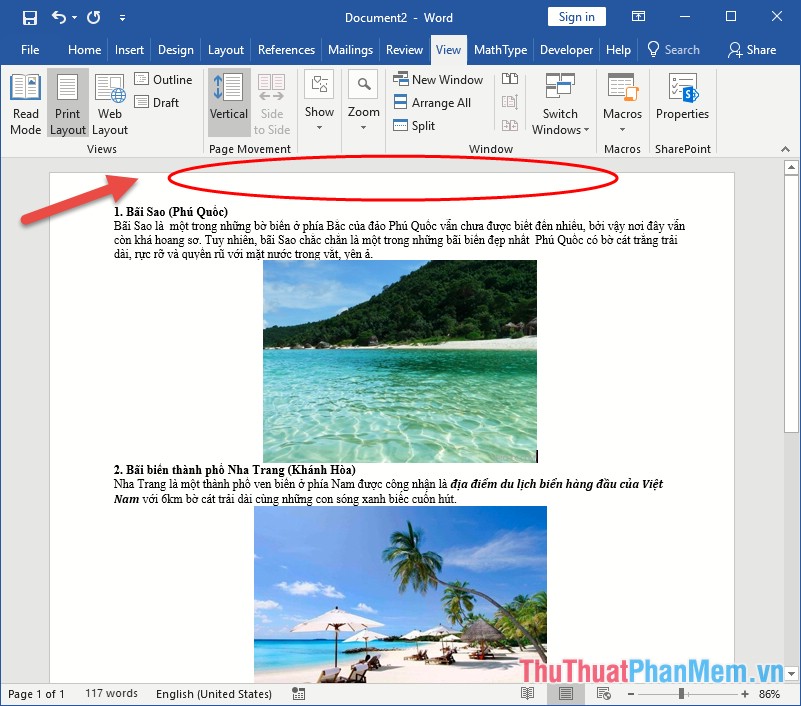 How to Enable/Disable Ruler, the Formatting Tool in Word