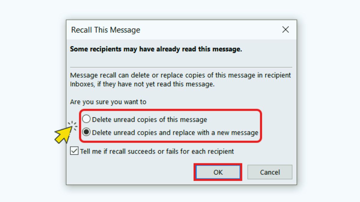 How to Recall or Replace Sent Emails in Outlook