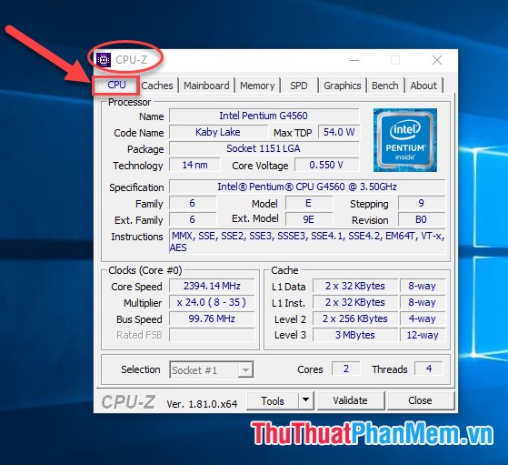 How to Check Computer Configuration with CPU-Z