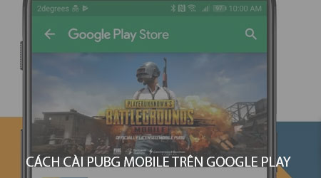Installing PUBG Mobile from Google Play without using an APK file