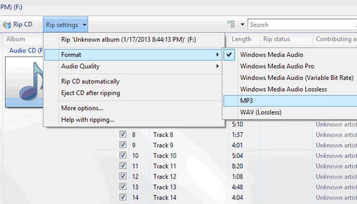 How to Rip Music CDs to Your Computer Using Windows Media Player