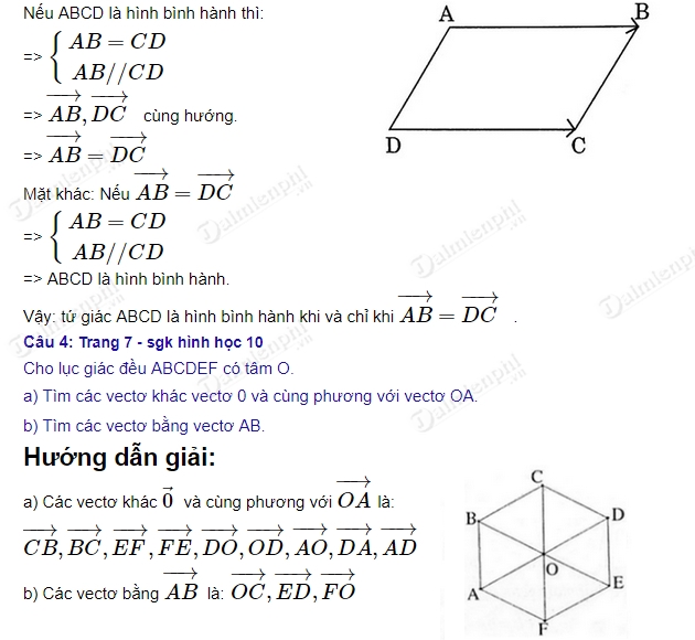 Solving Exercises on Page 7 of Geometry Textbook Grade 10 - Definitions