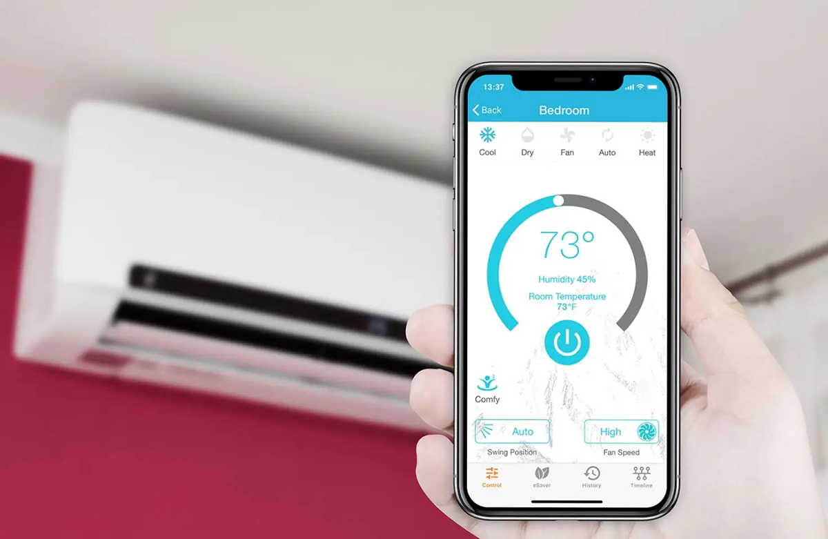 Remote Control Apps for Air Conditioners via Smartphone