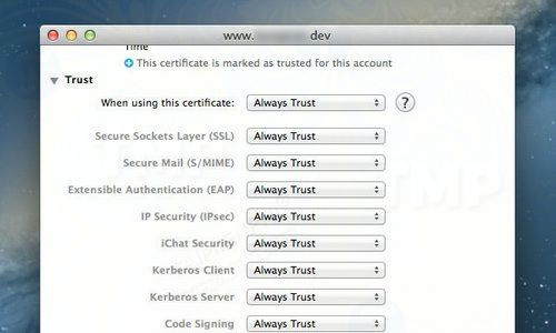 Activating SSL for Localhost using MAMP