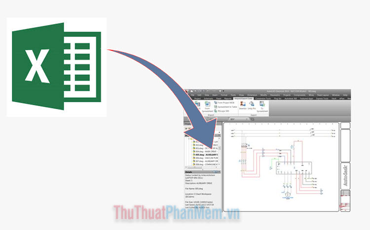 Efficient and Accurate Embedding of Excel into CAD