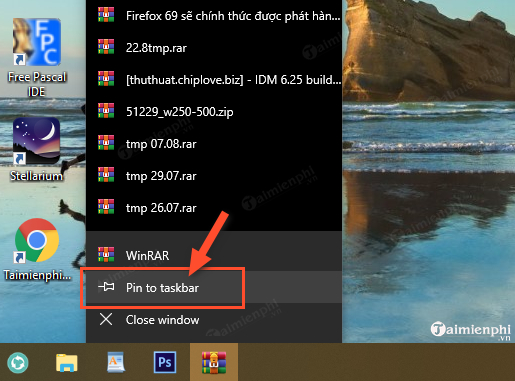Guide to Add WinRAR to Start Menu and Taskbar in Windows 10