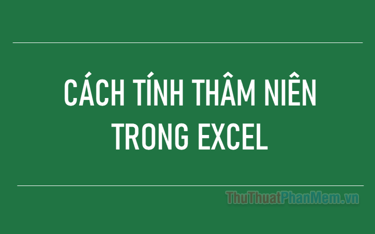 Simple and Fast Excel Seniority Calculation