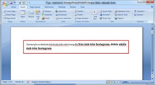 Merge and Combine Text in Word 2007