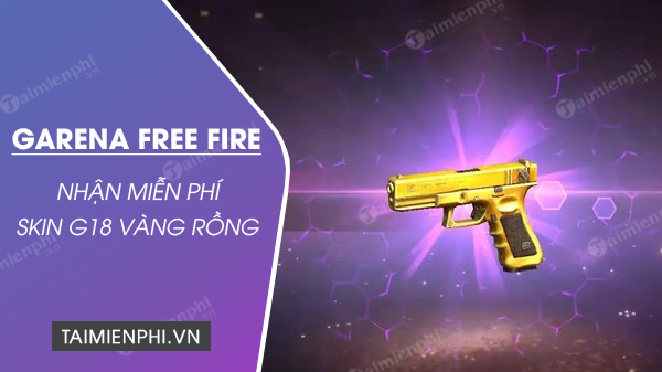 How to Obtain the Golden Dragon G18 Gun Skin for Free in Free Fire
