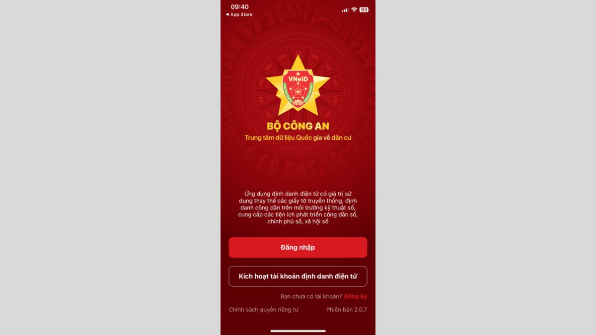 Guide to Activate VNEID, Electronic Identification Account
